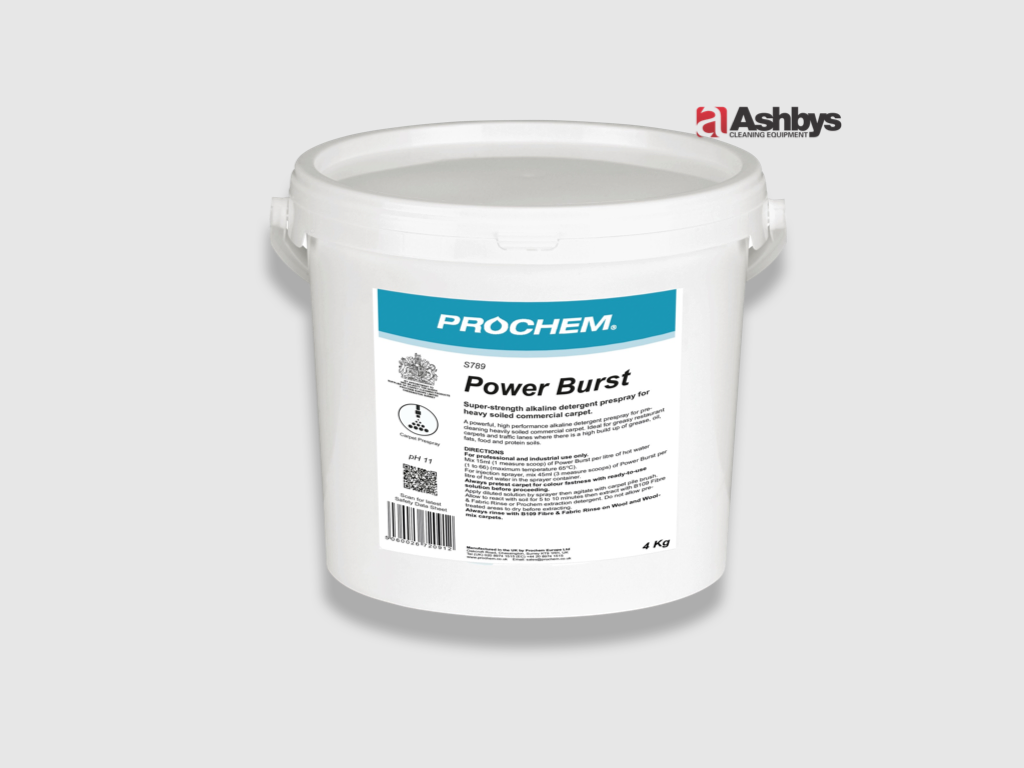 Prochem Power Burst S789 4 Kg – Ashbys Cleaning Equipment