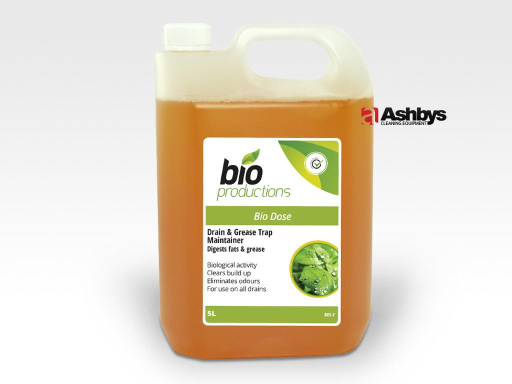 Bio Dose Grease Trap Maintainer 5L - Bio Productions – Ashbys Cleaning ...