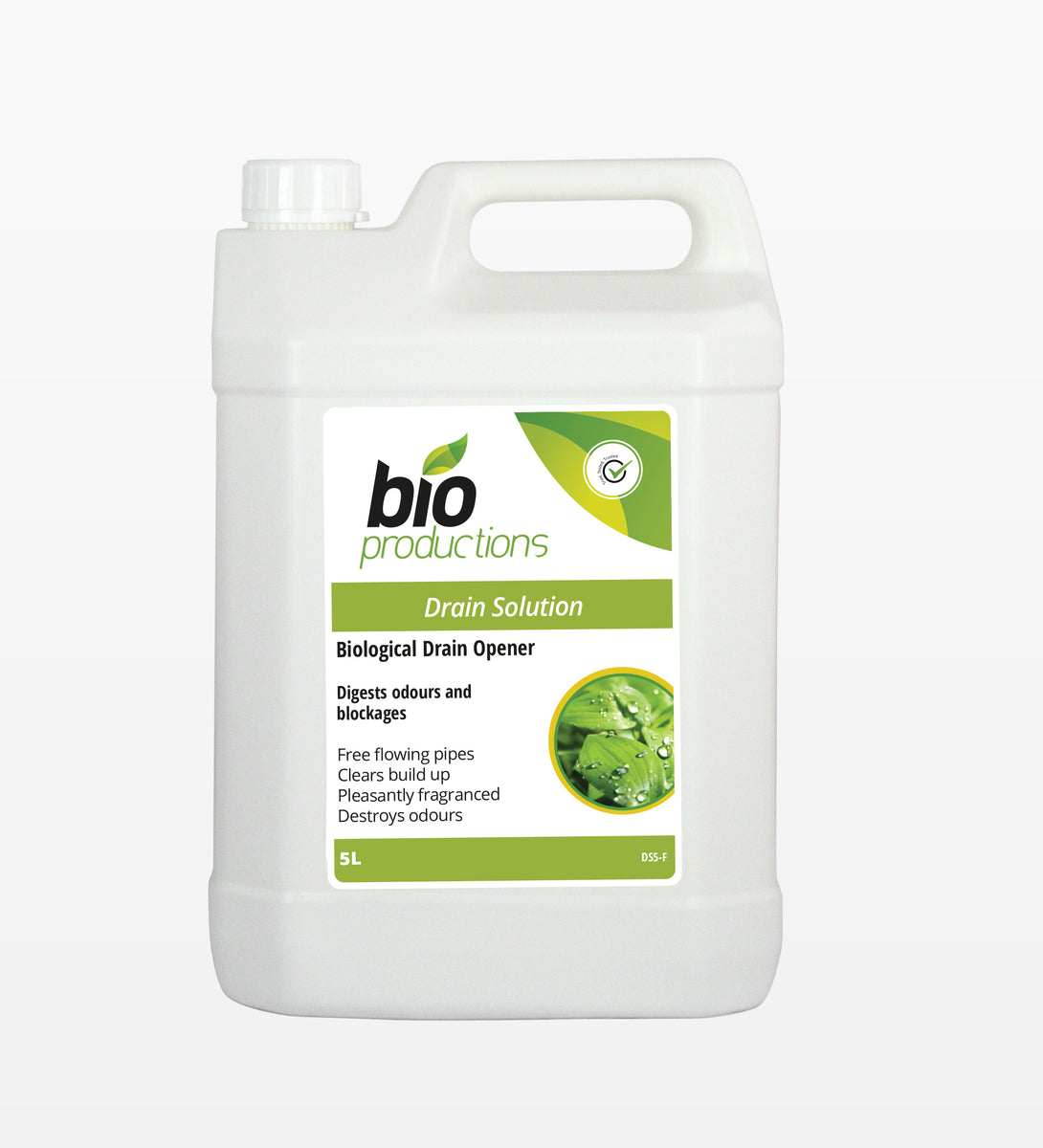 Bio Productions Drain Solution DS5 5 Ltr | Ashbys Cleaning Equipment