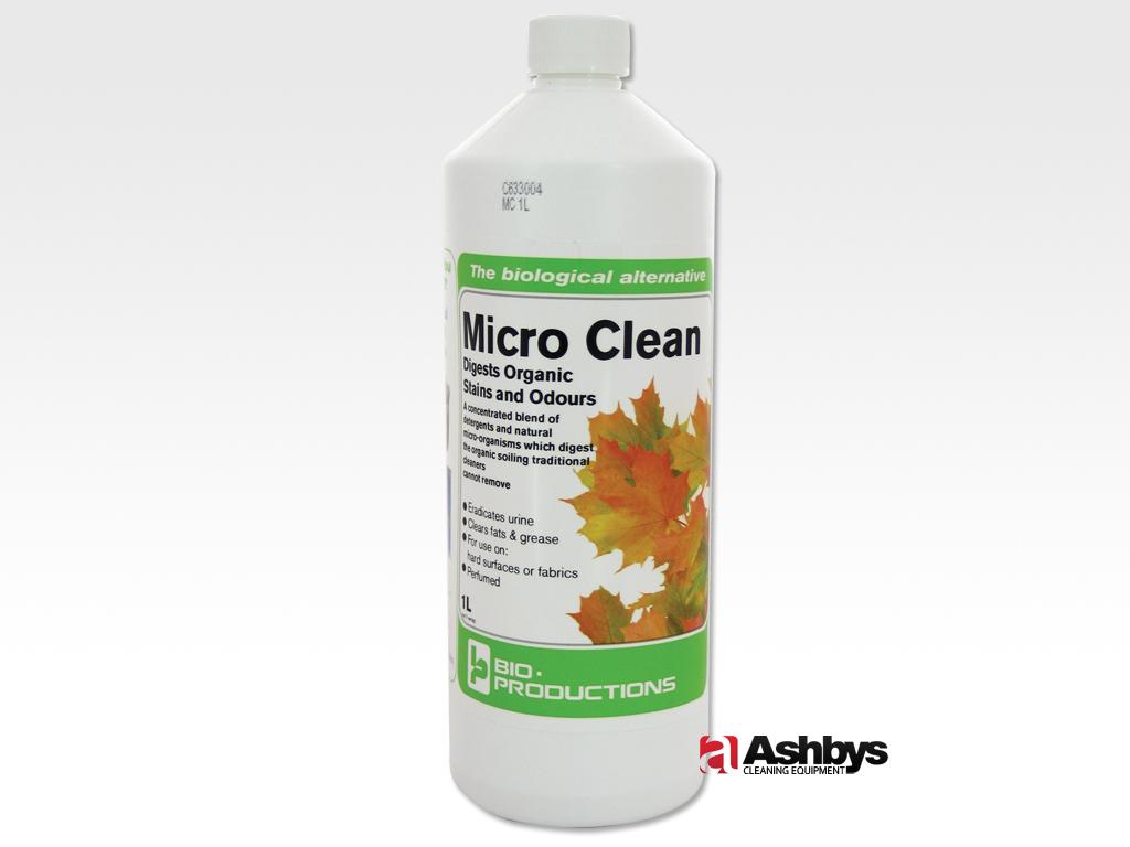 Micro Clean Stain & Odour Digester MC1 1 Ltr | Bio Productions – Ashbys ...