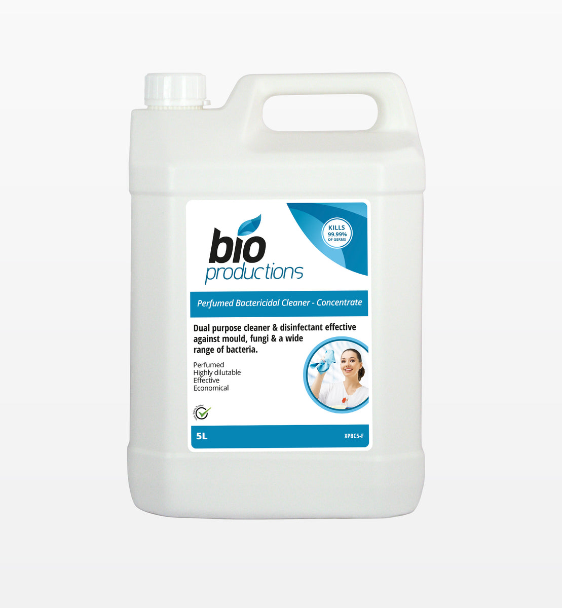 Bio Productions Perfumed Bactericidal Cleaner - Concentrate XPBC5 5 Lt ...