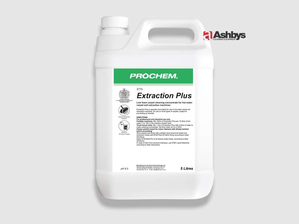 Prochem Extraction Plus S775 - Low Foam Carpet Cleaning Concentrate ...