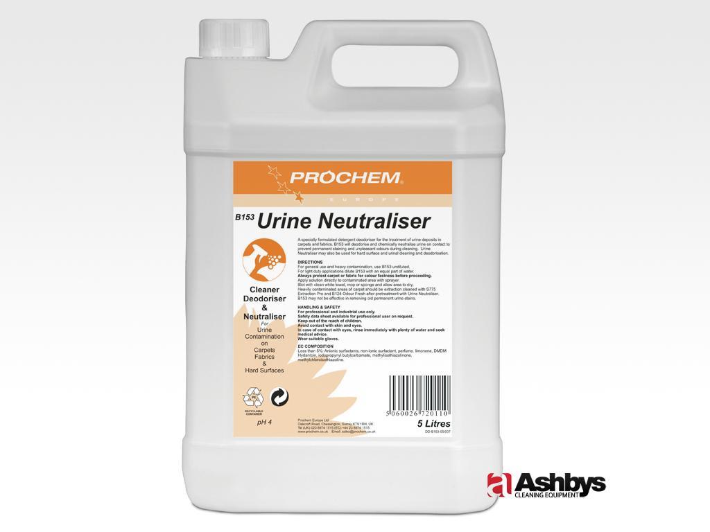 Prochem Urine Neutraliser B153 5 Ltr | Professional Urine Deodorant ...